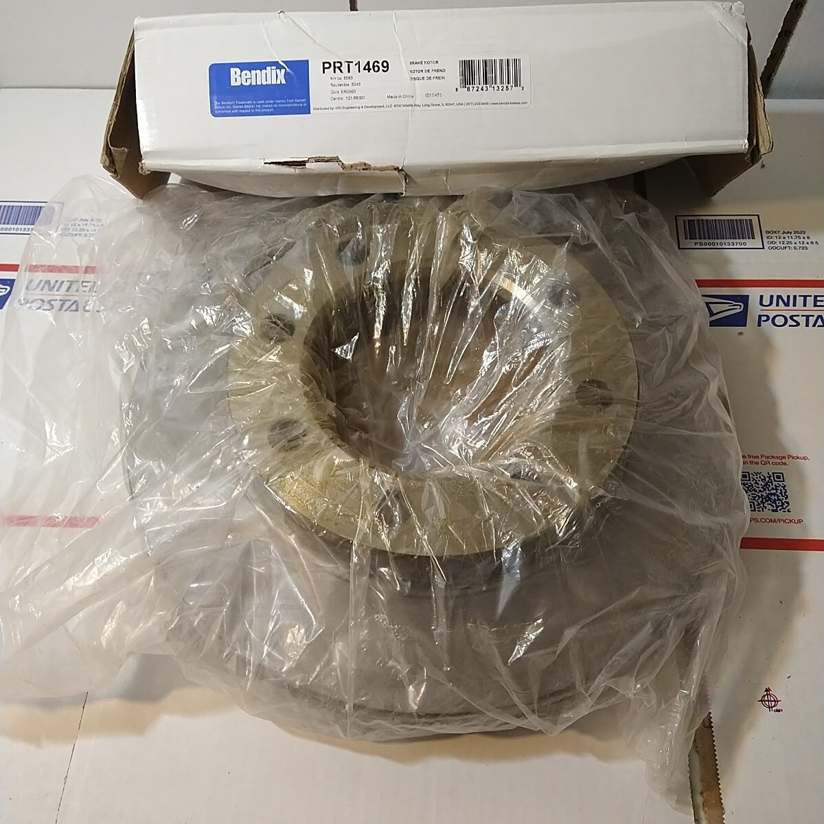 Bendix PRT1469 Disc Brake Rotor For 77-93 K30 K35 K3500 V30 V3500 W250 ...