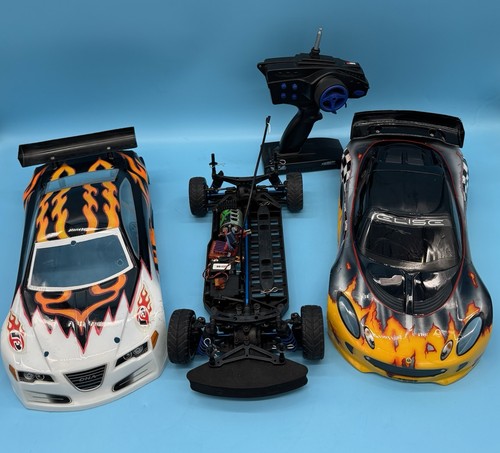 Vintage Team Associated TC4 4x4 Indoor Touring Drift RC Car 4WD with ...