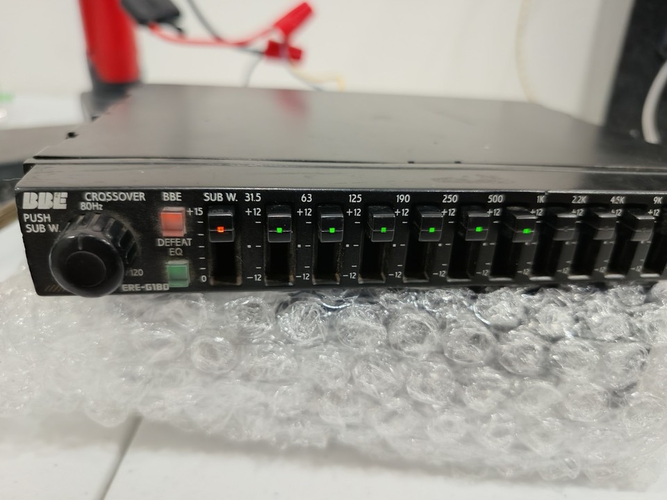Alpine ERE-G180 Equalizer Old School Car Equalizer 11 Bands ereg180 FIX ...