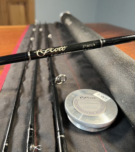 Scott S3 9'0" 5WT Fly Rod - USED | eBay