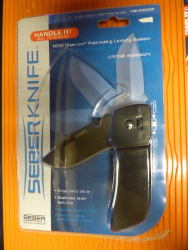Vntge Large Seber 1050CP Racheting Lock Folder Knife Multi Pos.-NOS ...