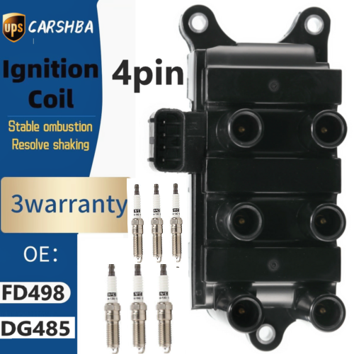 Ignition Coil+plugs For 01-08 Ford F-150 4.2L Taurus Mercury 3.0L ...