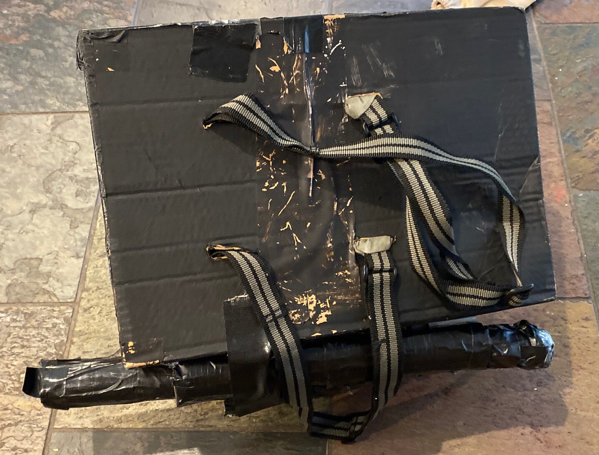 Homemade Ghostbusters Backpack