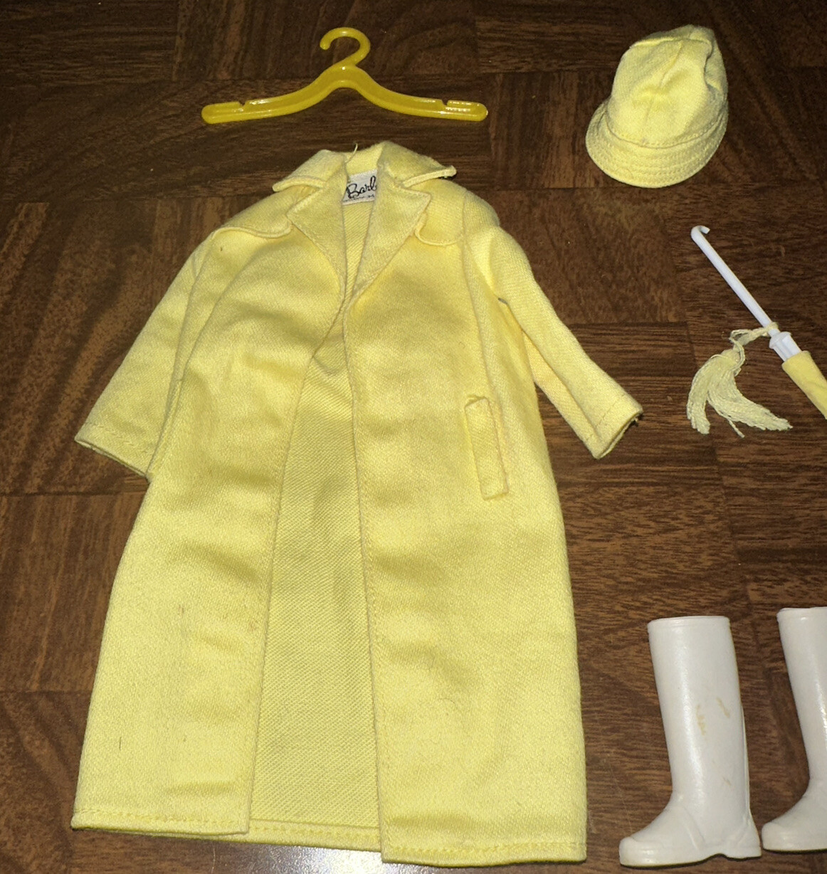 Vintage Mattel Barbie Rain Coat 949 Stormy Weather Outfit No Doll | eBay