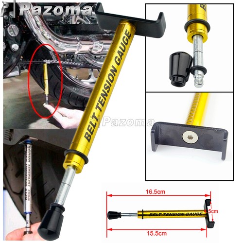 Motorcycle Adjusting Belt Tension Gauge Tool For Harley Davidson 10-lb ...
