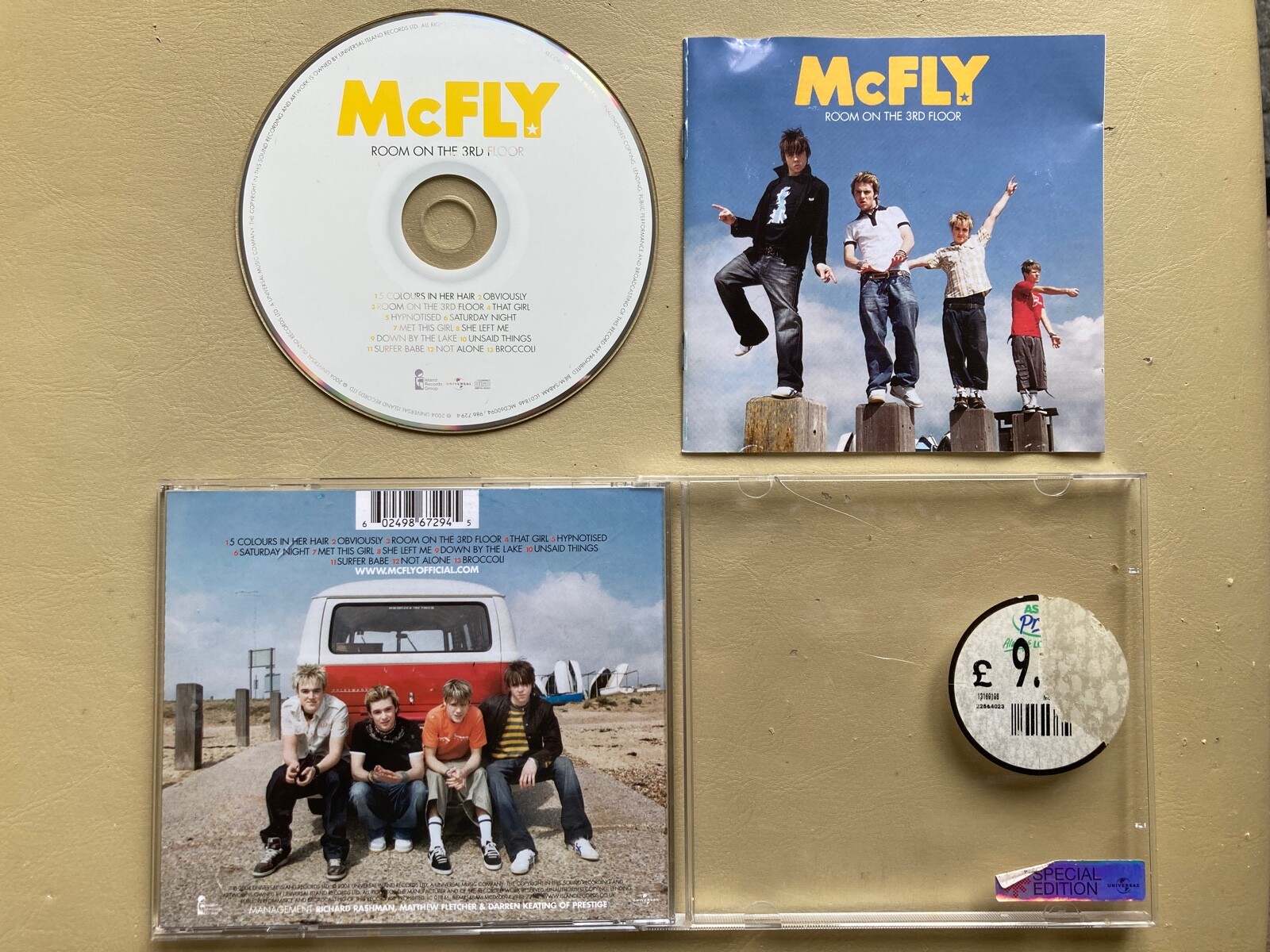 Mcfly - Room on the 3rd Floor (2004) inc. Saturday Night, Met This Girl ...
