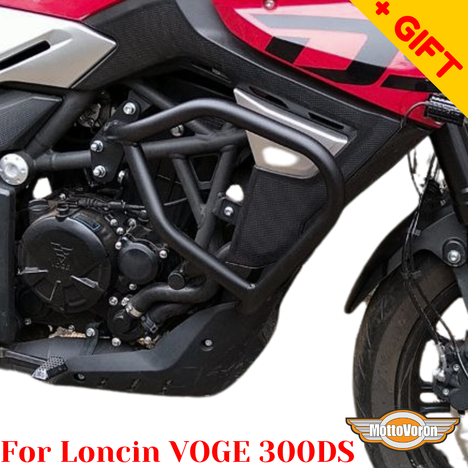 For Loncin VOGE 300DS engine guard Voge 300 DS crash bars, Bonus | eBay