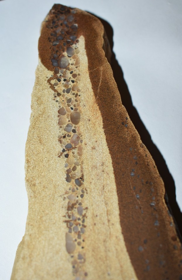 River Jasper w Quartz Bubbles from The New River, North Carolina ...