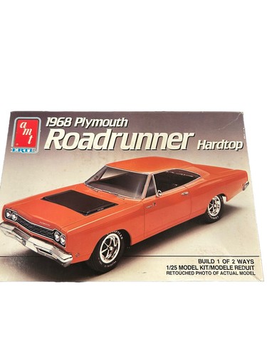 AMT 1968 Plymouth Road Runner model kit #6515 Factory Bagged Parts ...