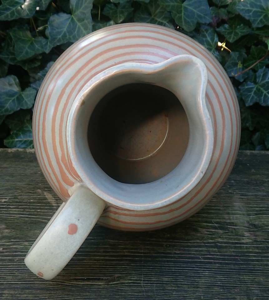 Old Jug Water Jug Ceramic Jug Relief Running Glaze 3999/A 50s | eBay