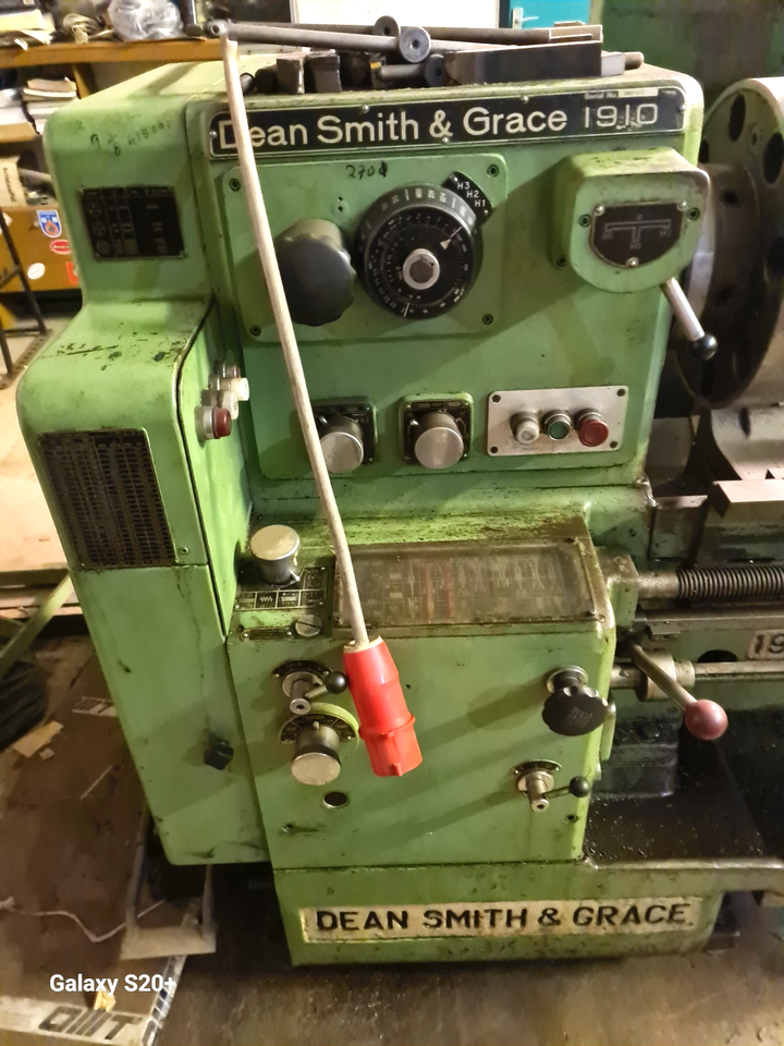 Dean Smith & Grace DSG Gap Bed Centre Lathe Type 1910 x 80 £2300 ono ...