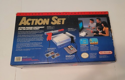 NES Nintendo Action Set Original Game Console In Box | eBay