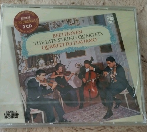 New Quartetto Italiano Beethoven The Late String Quartets 3 CD Set ...