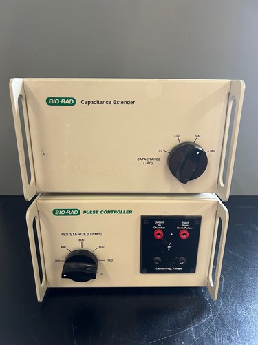 BIO RAD PULSE CONTROLLER AND CAPACITANCE EXTENDER | eBay