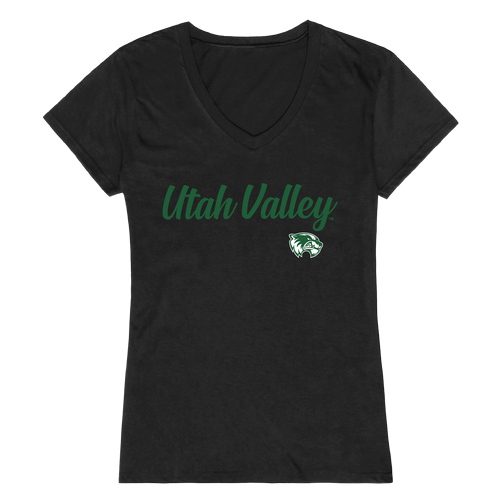 Utah Valley University Wolverines NCAA Script Tee Women T Shirt | eBay