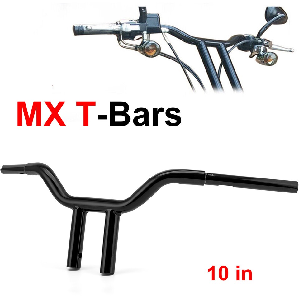 10" 12" 14" 16" MX-T Bars Handlebar For Harley Sportster XL Iron 883 ...