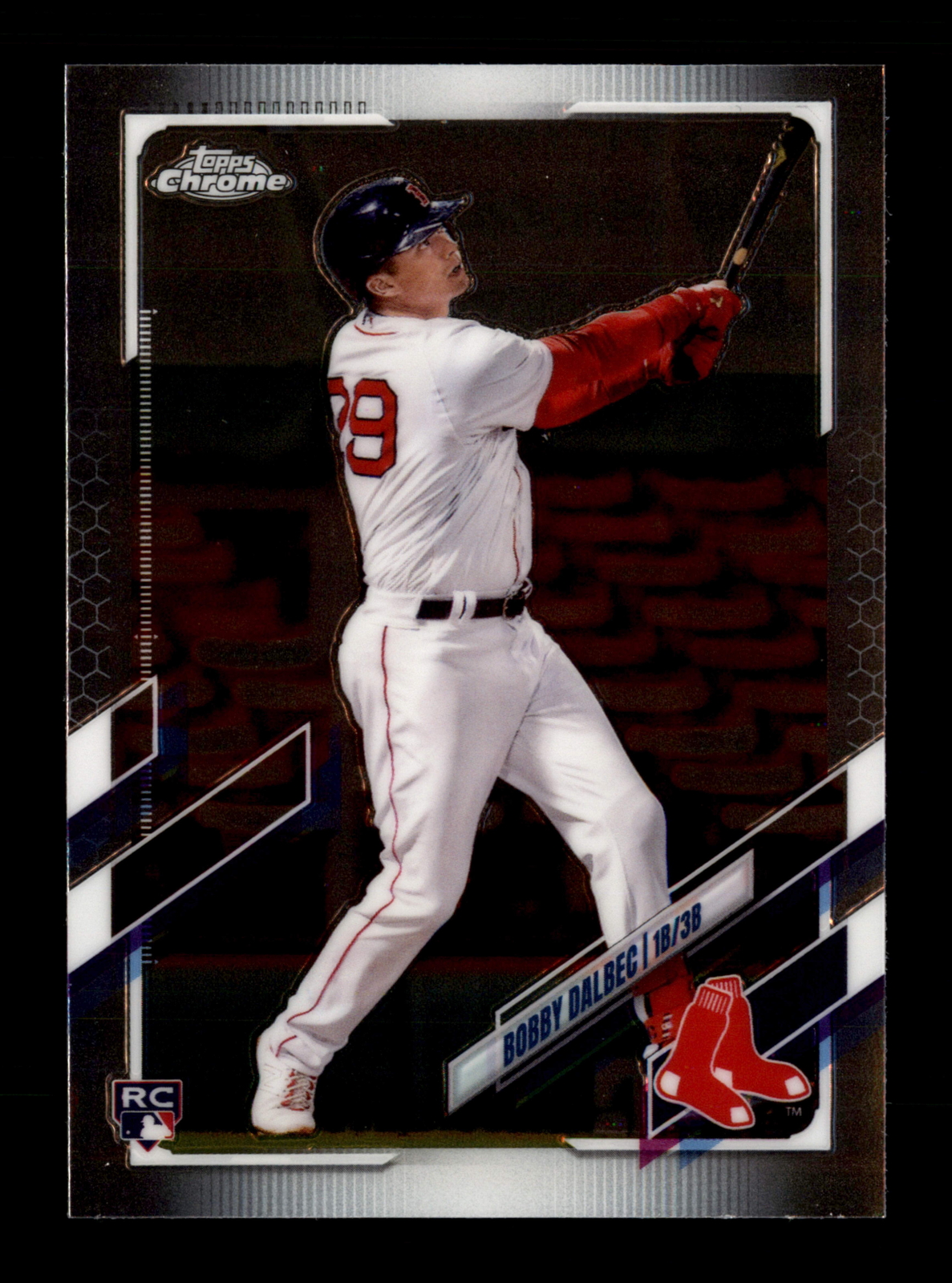 2021 Topps Chrome #151 Bobby Dalbec Rookie Card RC Boston Red Sox ...