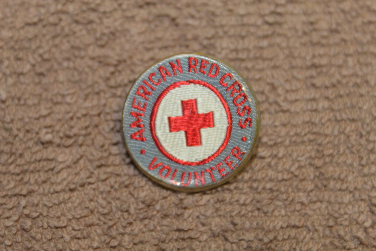 Original WW2 American Red Cross Volunteer Badge, Pin Back | eBay