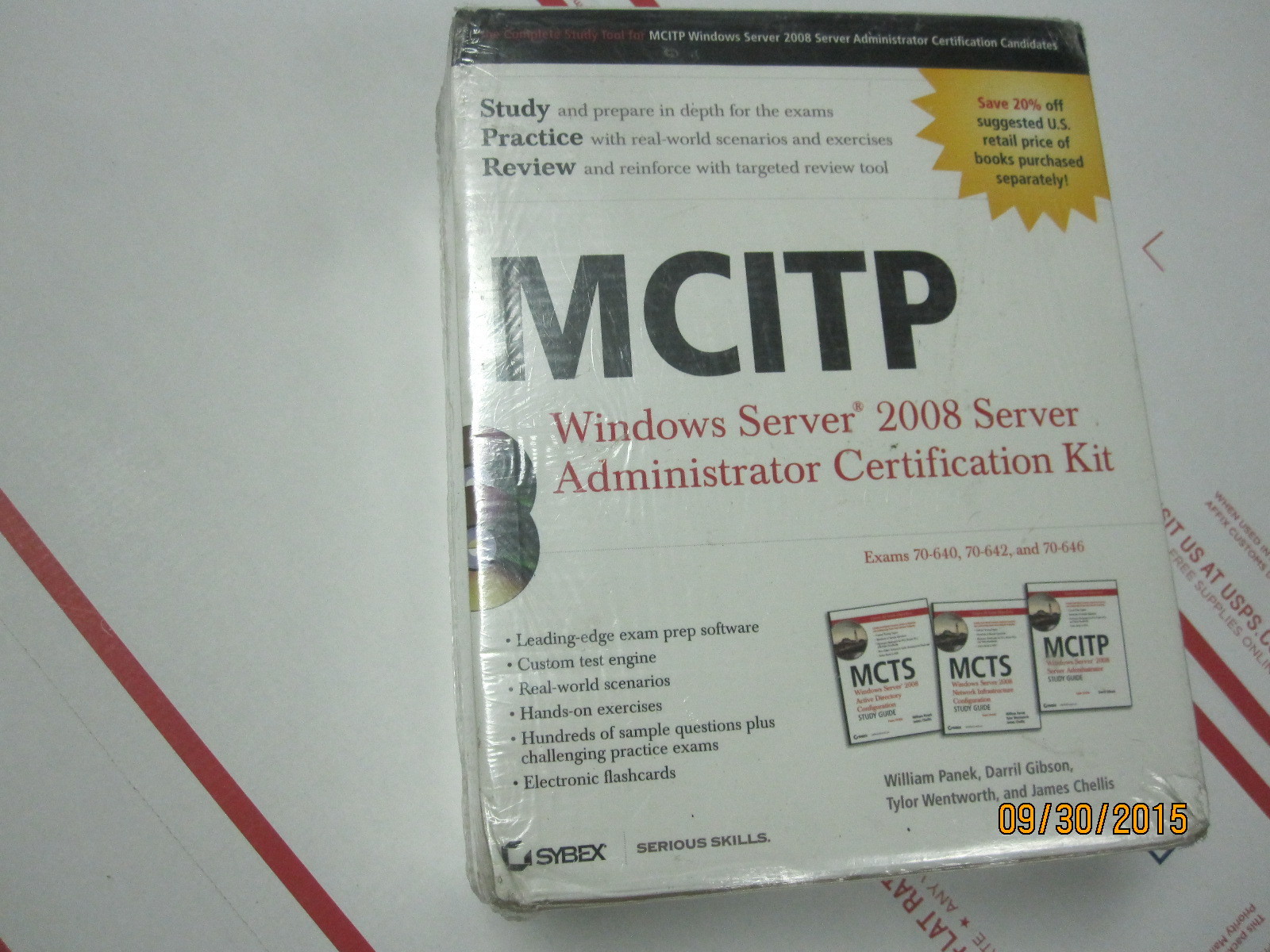 MCITP: Windows Server 2008 Server Administrator Certification Kit Kit ...