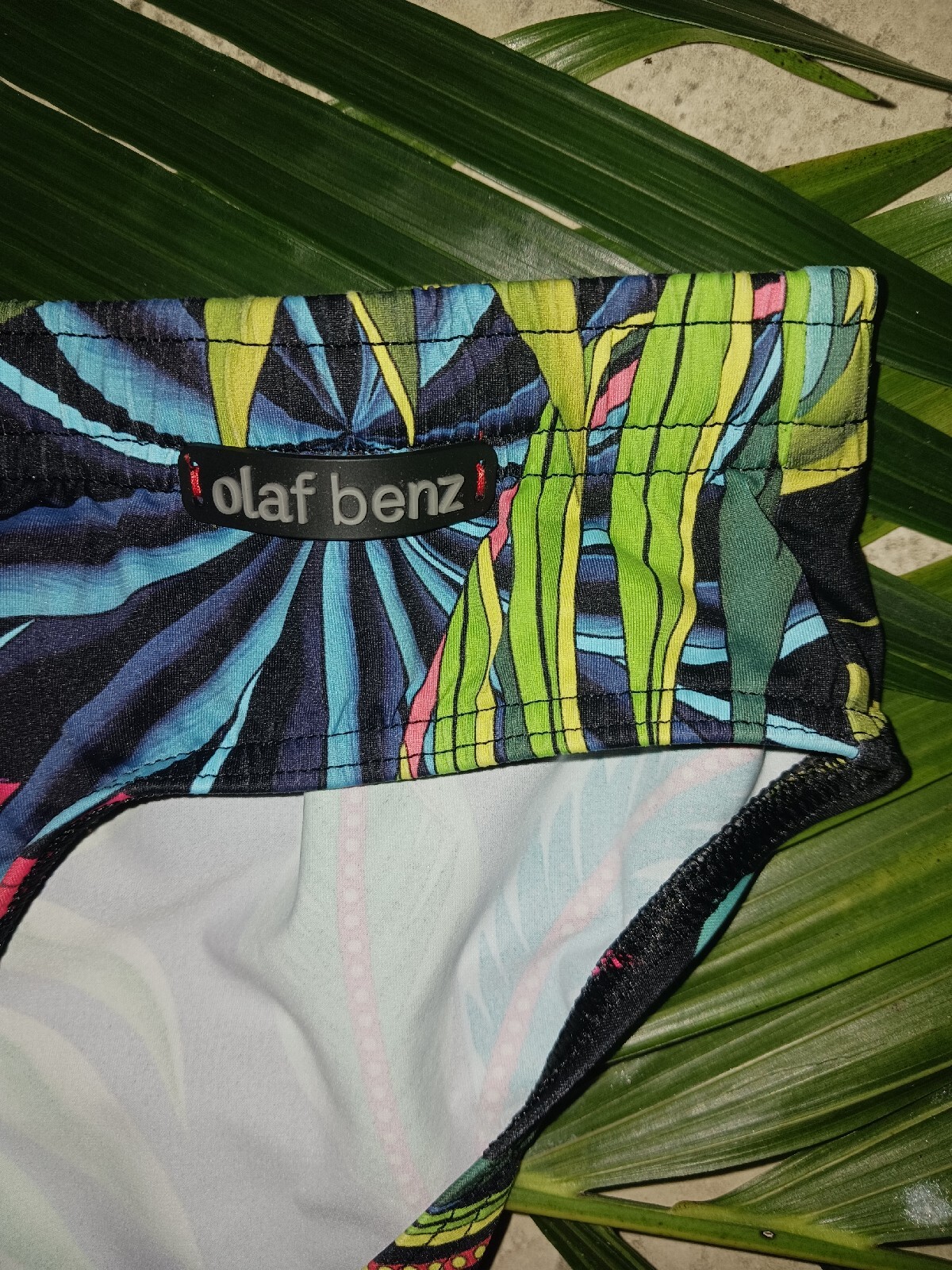 Olaf Benz MENS SWIMMING BRIEF SWIM BIKINI Small Multi… - Gem