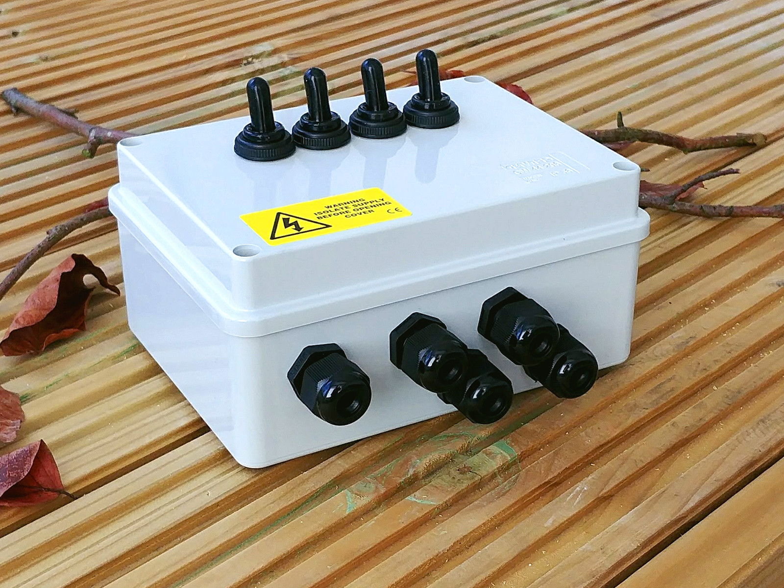 Outdoor Switch Box for Lighting, Ponds and Pumps - 2, 3, 4, 5 and 6 Way ...