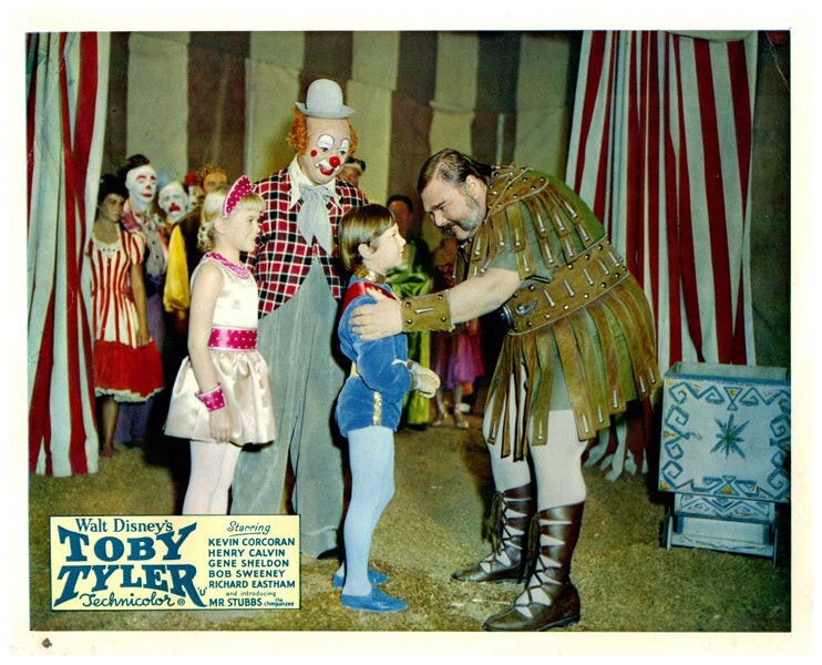 Toby Tyler Original Lobby Card 1960 Kevin Corcoran Henry Calvin Barbara ...