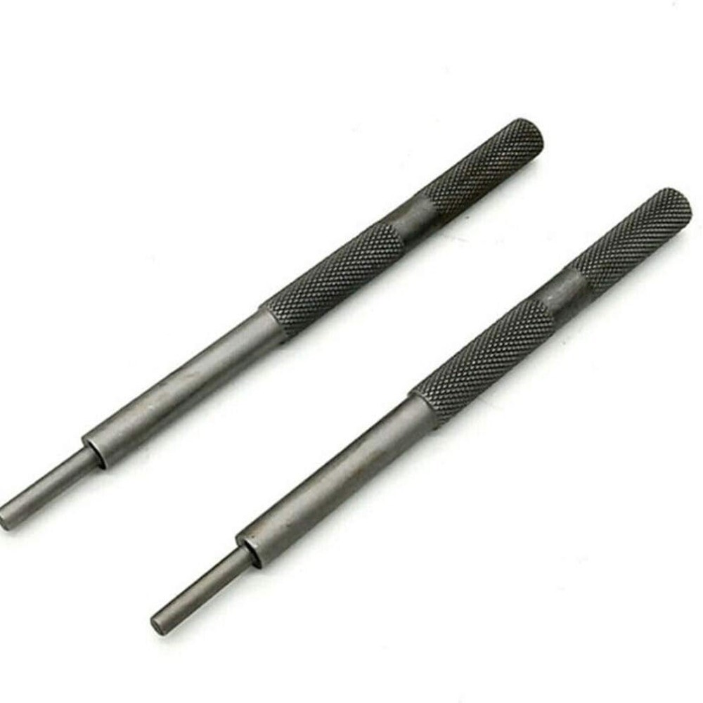 2 Pcs Dark Gray Engine Valve Guide Tool Metal Grinding Stick Lapping ...