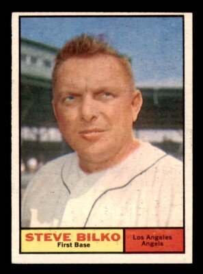 1961 Topps Baseball #184 Steve Bilko EX/MT | eBay