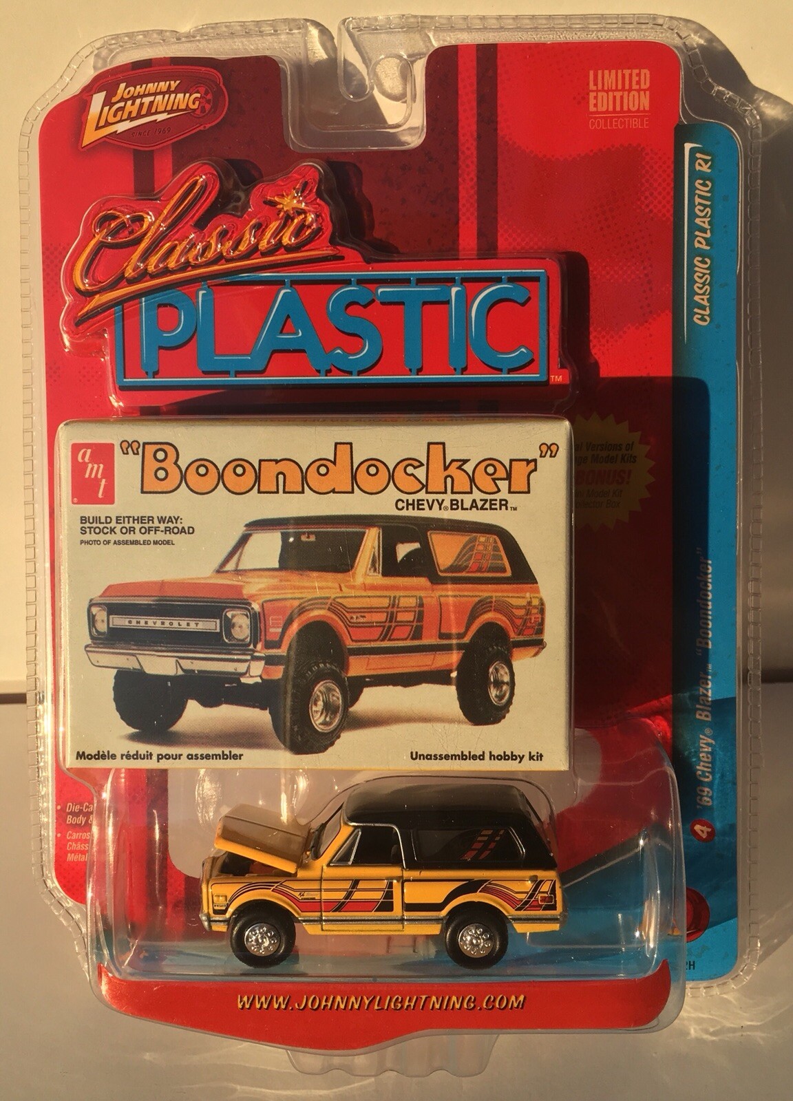 2008 Johnny Lightning Classic Plastic ‘69 Chevy Blazer Boondocker New ...
