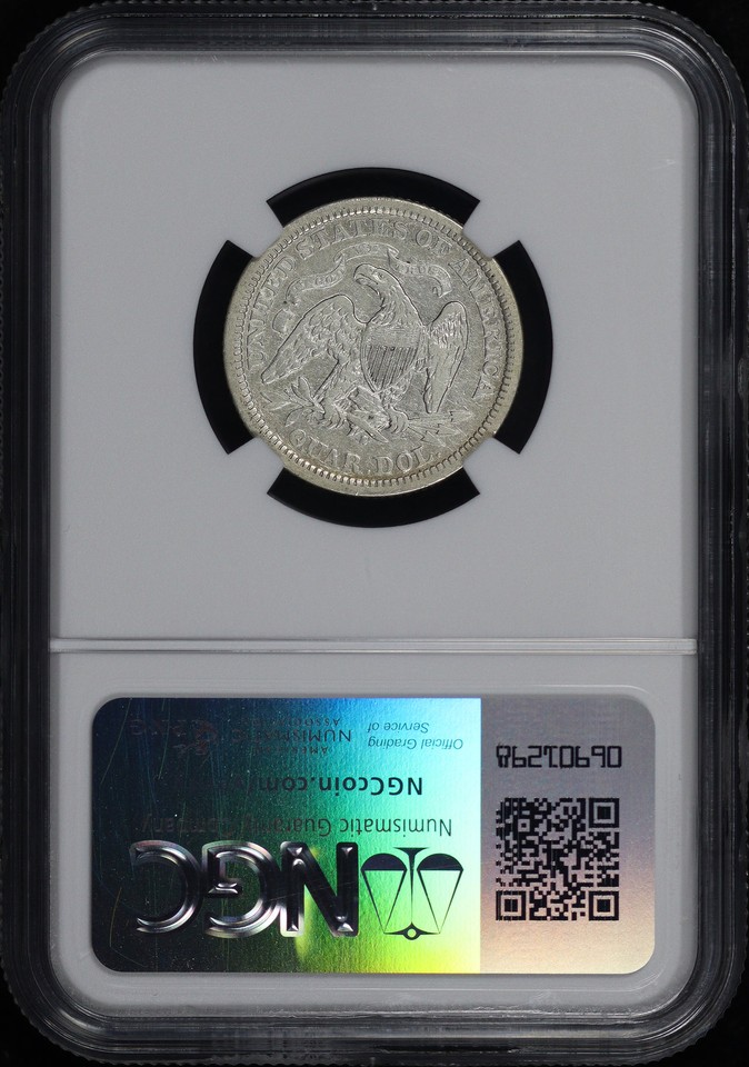 1873-S Seated Liberty Quarter with Arrows NGC VF Details Cleaned | eBay