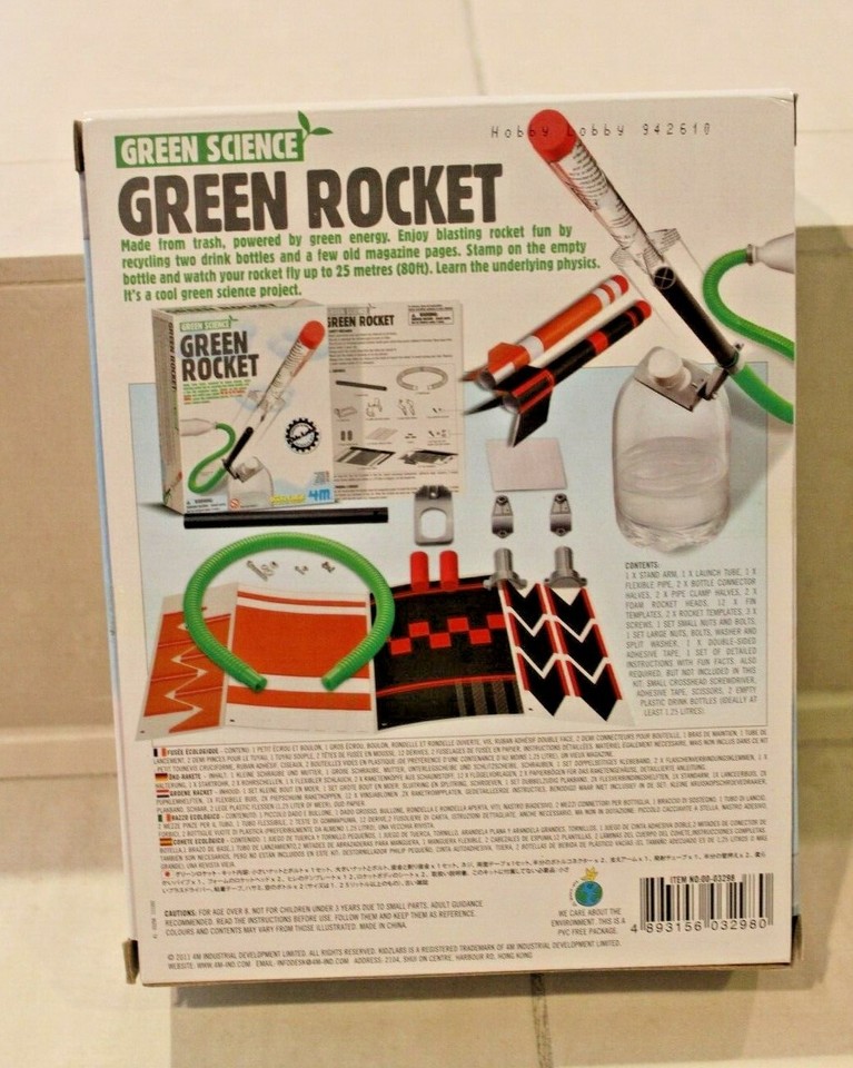 Green Rocket Green Science Kidz Labs Fun Science Products Educational ...