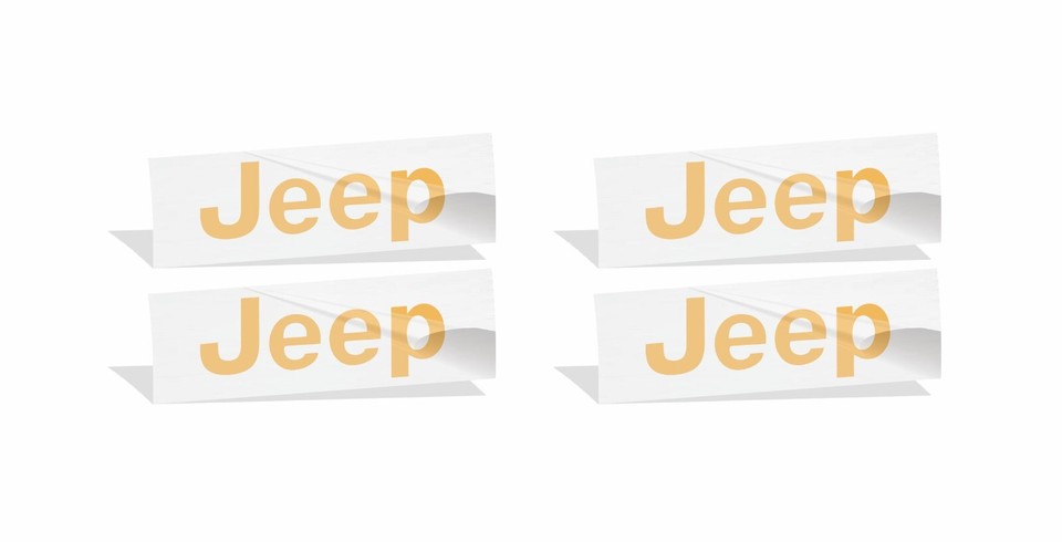JEEP Center Cap Overlay Decals - 2022-2025 Jeep Grand Cherokee | eBay