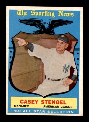 1959 Topps #552 Casey Stengel AS EX X3472279 | eBay