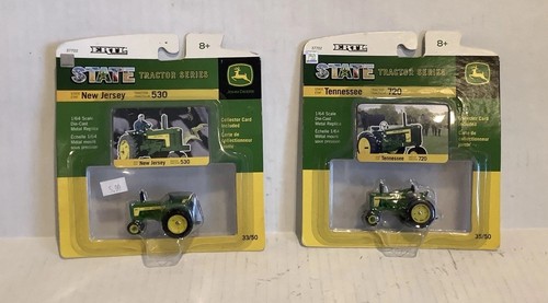 Ertl John Deere State Tractor Series 1/64 Scale Tennessee 720, New ...