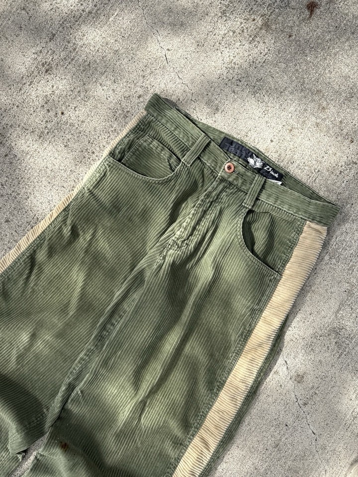 og 90s jnco jeans ‘zebra’ corduroy wide leg pants - size 32x30 | eBay