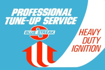 Blue Streak Auto Tune Up Service NEW Sign 24x36" USA STEEL XL Size | eBay