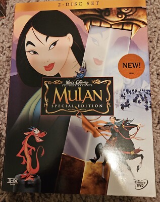 MULAN Walt Disney DVD 2-Disc Set Special Edition Sealed Brand New Rare ...