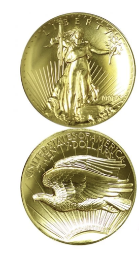 2009 Ultra High Relief - With ORIGINAL US Mint Purchase Receipt - Gold ...