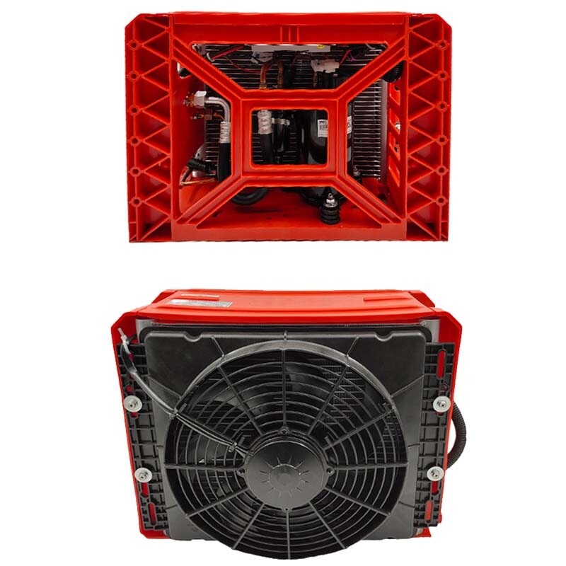 24V Electric Truck Air Conditioner Excavator Engineer Vehicle AC Unit ...