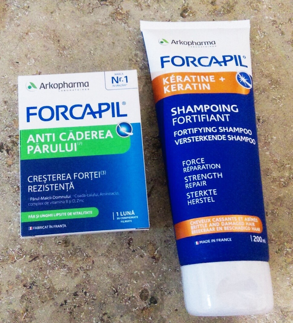 Forcapil fortifying shampoo + anti hair loss tablets repair and damage ...