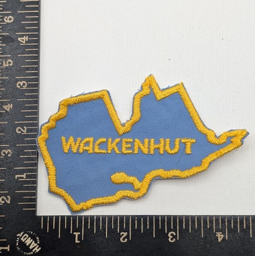 Wackenhut Security Company Patch Vintage Guard Uniform Badge Blue ...