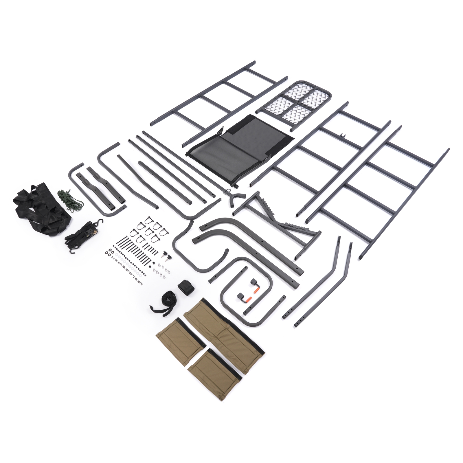 Steel Hunting Ladder Tree Stand Tree Step Powder Coated 15 to 18 FT w ...