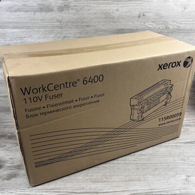 Sealed Genuine Xerox WorkCentre 6400 Fuser 110V - 115R00059 - New | eBay