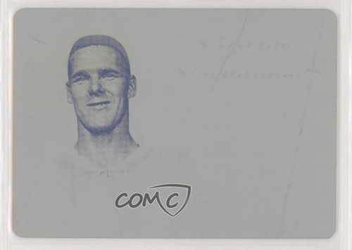 2017-18 Leaf Invictus Printing Plate Yellow 1/1 Tim Horton #RC-28 HOF ...