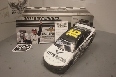 2021 AJ Allmendinger HyperICE Indy Win 1/24 Action NASCAR Diecast ...
