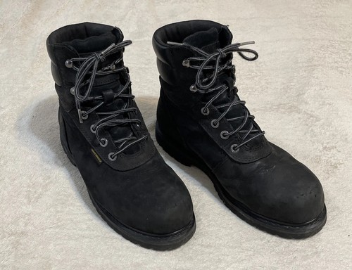 Wolverine Work Boots Mens Size 10 Iron Ridge Steel Toe Lace Up Style ...