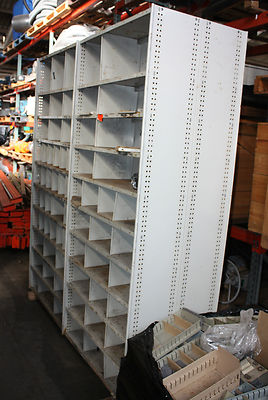 Brownbuilt adjustable steel shelving partitioned Adelaide Brown Built ...