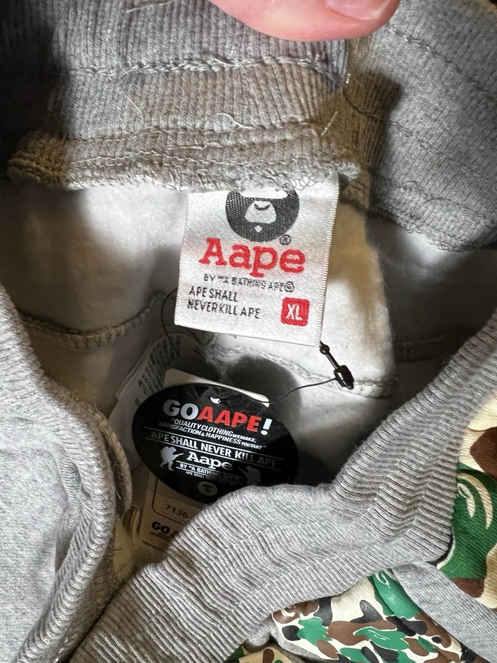 Bape joggers “The Aape Universe” size M and XL | eBay