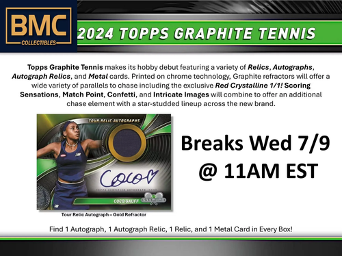 Beatriz Haddad Maia 2024 Topps Graphite Tennis 1x Case Break #4 | eBay