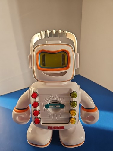 Alphie Electronic Talking Learning Interactive Robot Playskool 2009 ...
